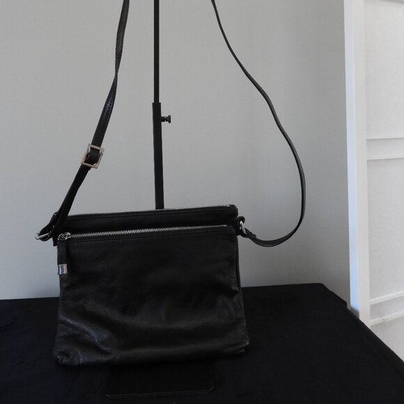 margot | Bags | Black Margot Genuine Leather Crossbody Bag | Poshmark